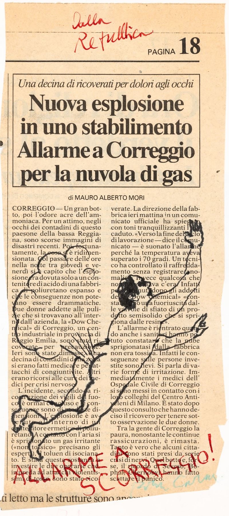 Bruno Caruso | Allarme a Scorreggio | MutualArt