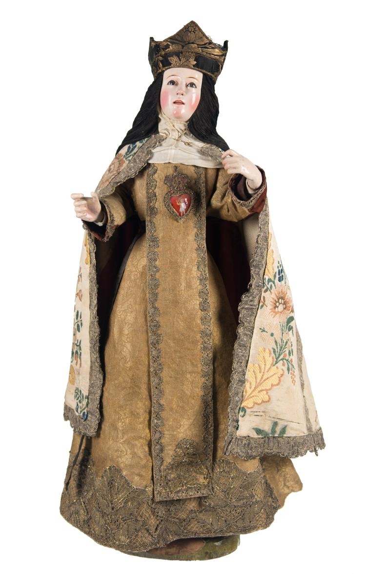 Manuel de Chili Caspicara | Saint Teresa of Avila, as Doctor of the ...