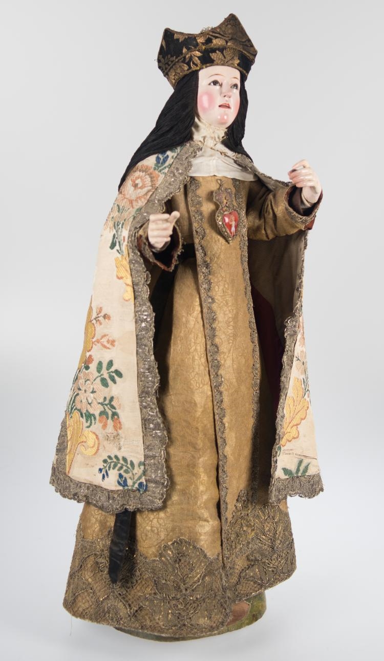 Manuel de Chili Caspicara | Saint Teresa of Avila, as Doctor of the ...