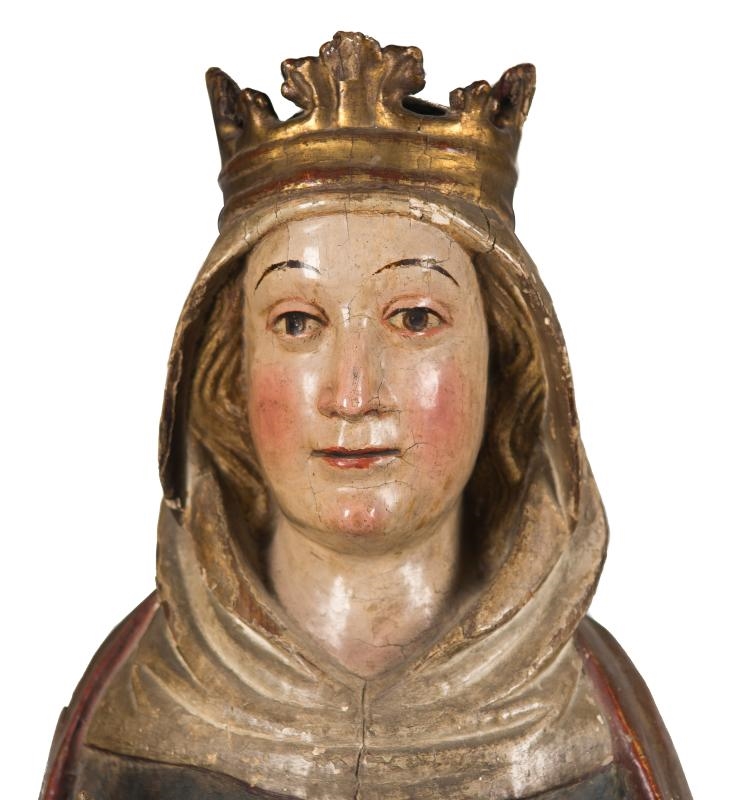 Spanish School, 14th Century | Virgin (Circa 1300) | MutualArt