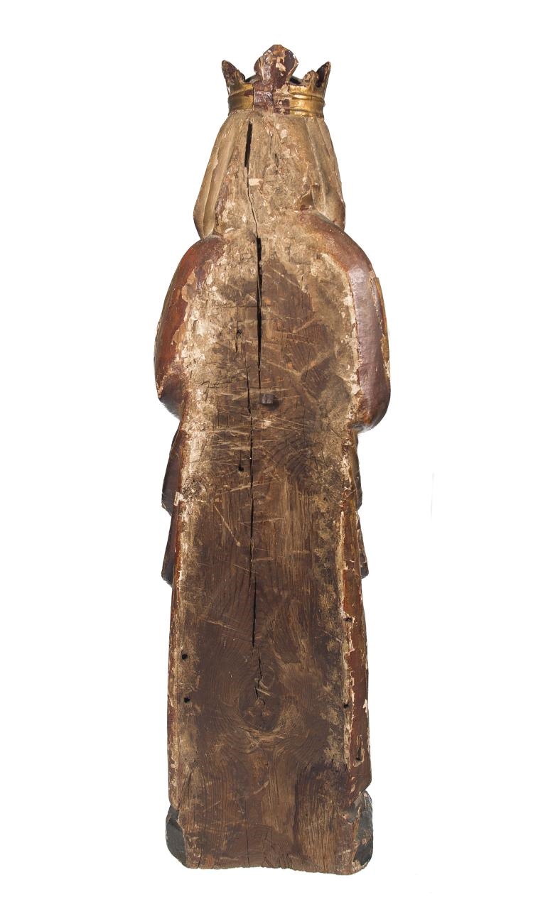 Spanish School, 14th Century | Virgin (Circa 1300) | MutualArt