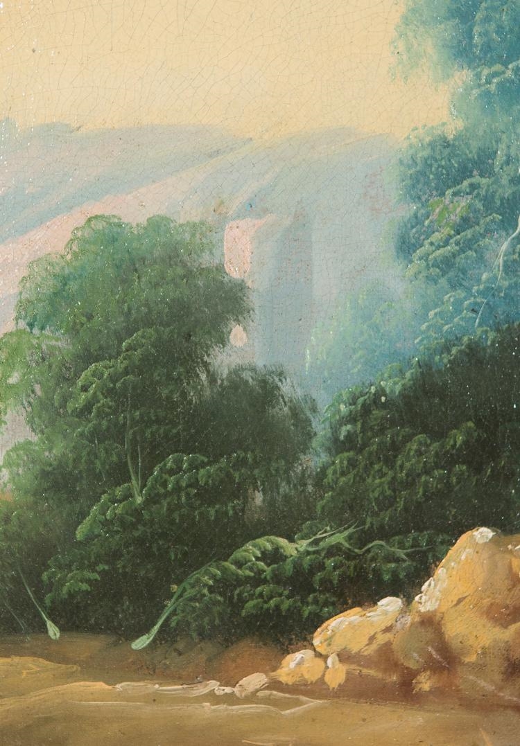 Costumbrista School, 19th School | A gaucho drinking mate (19th Century) | MutualArt