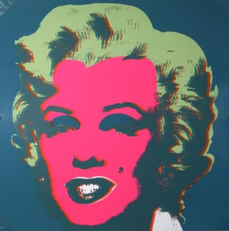 Andy Warhol | Andy Warhol (1928-1987) Screen print in color | MutualArt
