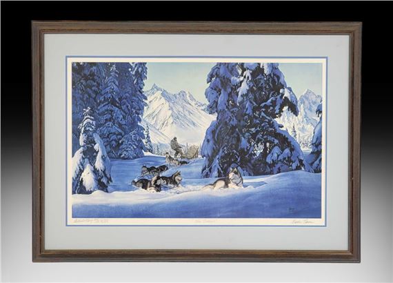 Charles Gause | Blue Shadows | MutualArt