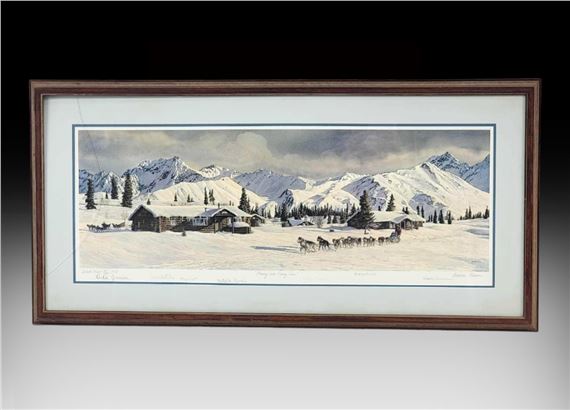 Charles Gause | Coming Into Rainy Pass | MutualArt