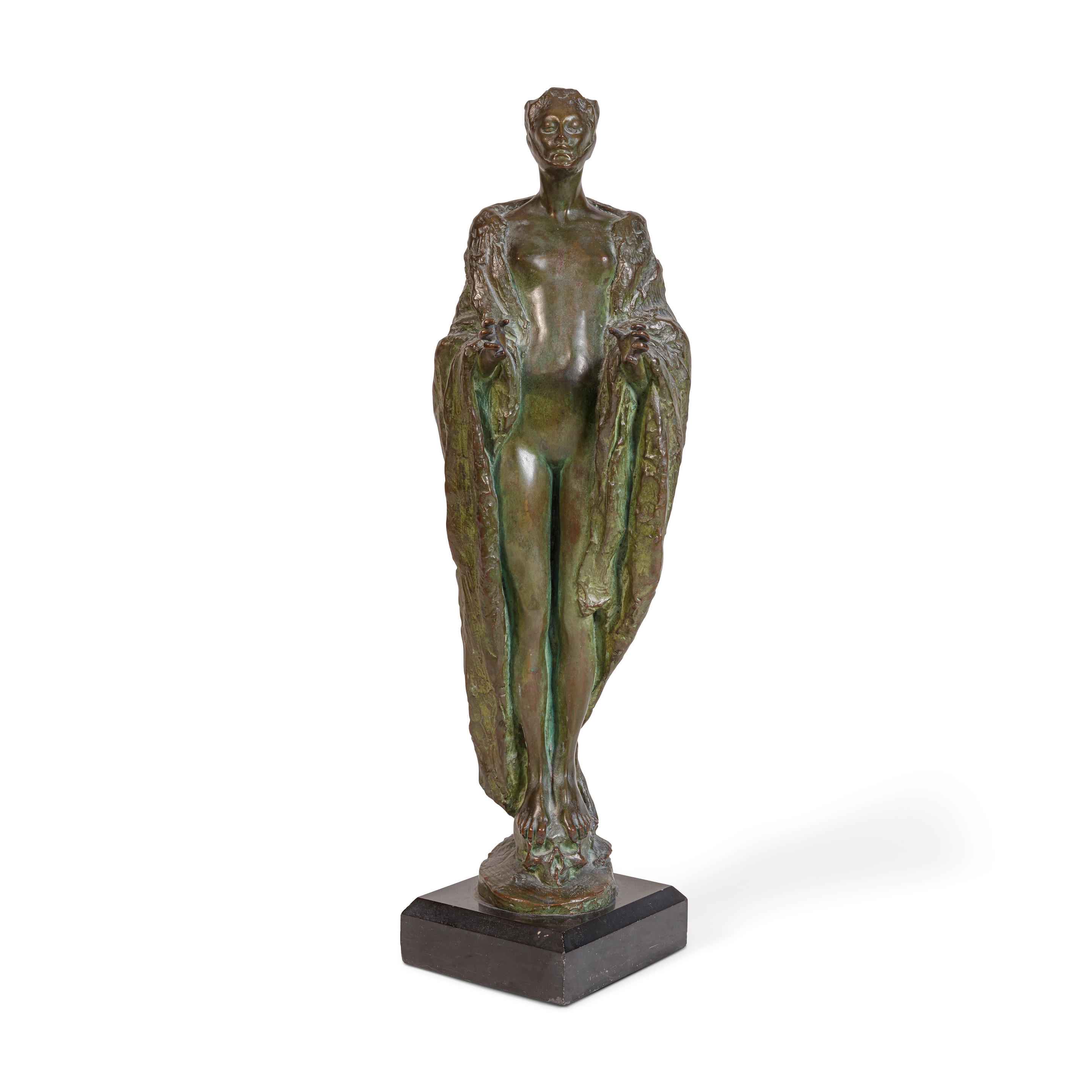 Pierre Roche | A FRENCH PATINATED BRONZE FIGURE: THE DEATH | MutualArt