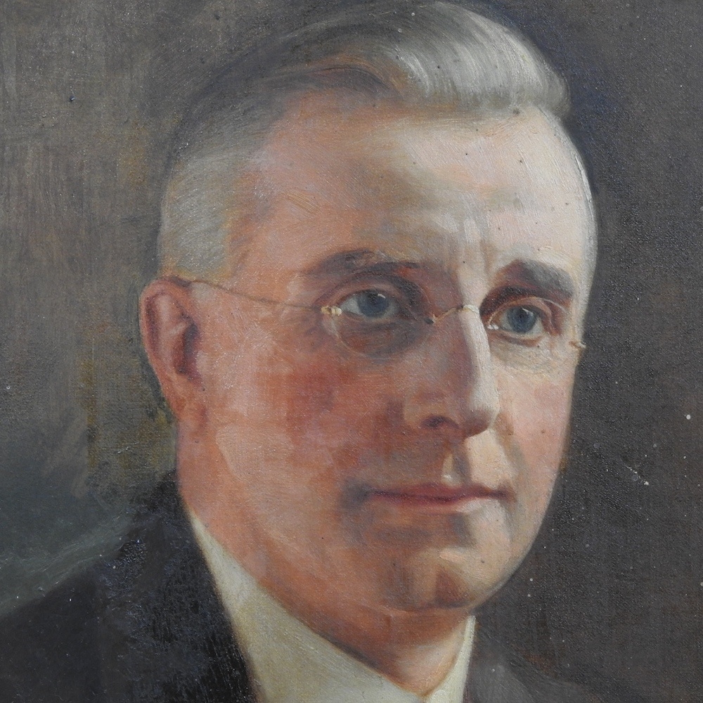 Alexander Strahan Buchanan | head and shoulders portrait of a gentleman ...