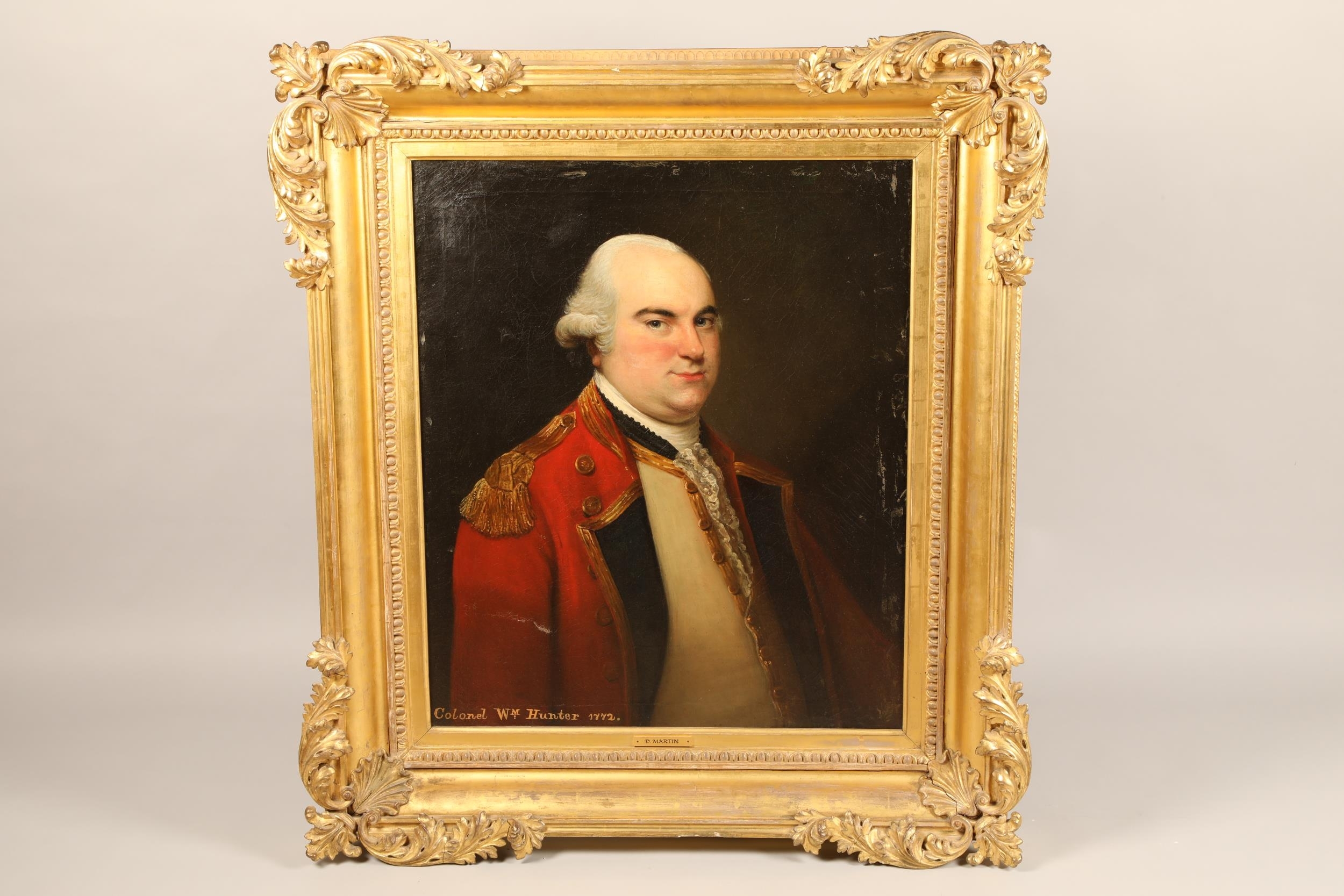 David Martin | Portrait of Colonel William Hunter (1772) | MutualArt