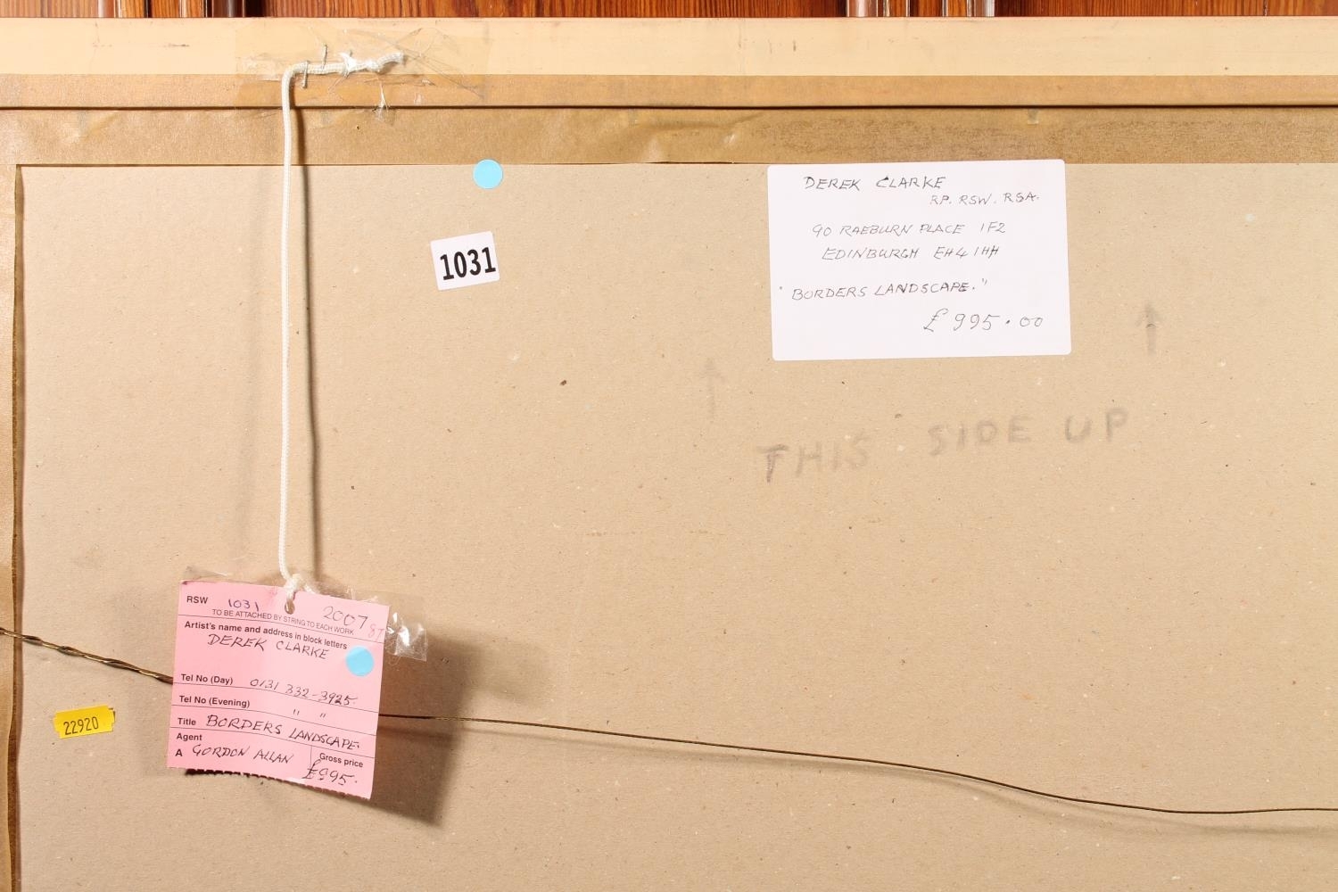 Derek Clarke | Borders Landscape (1912) | MutualArt