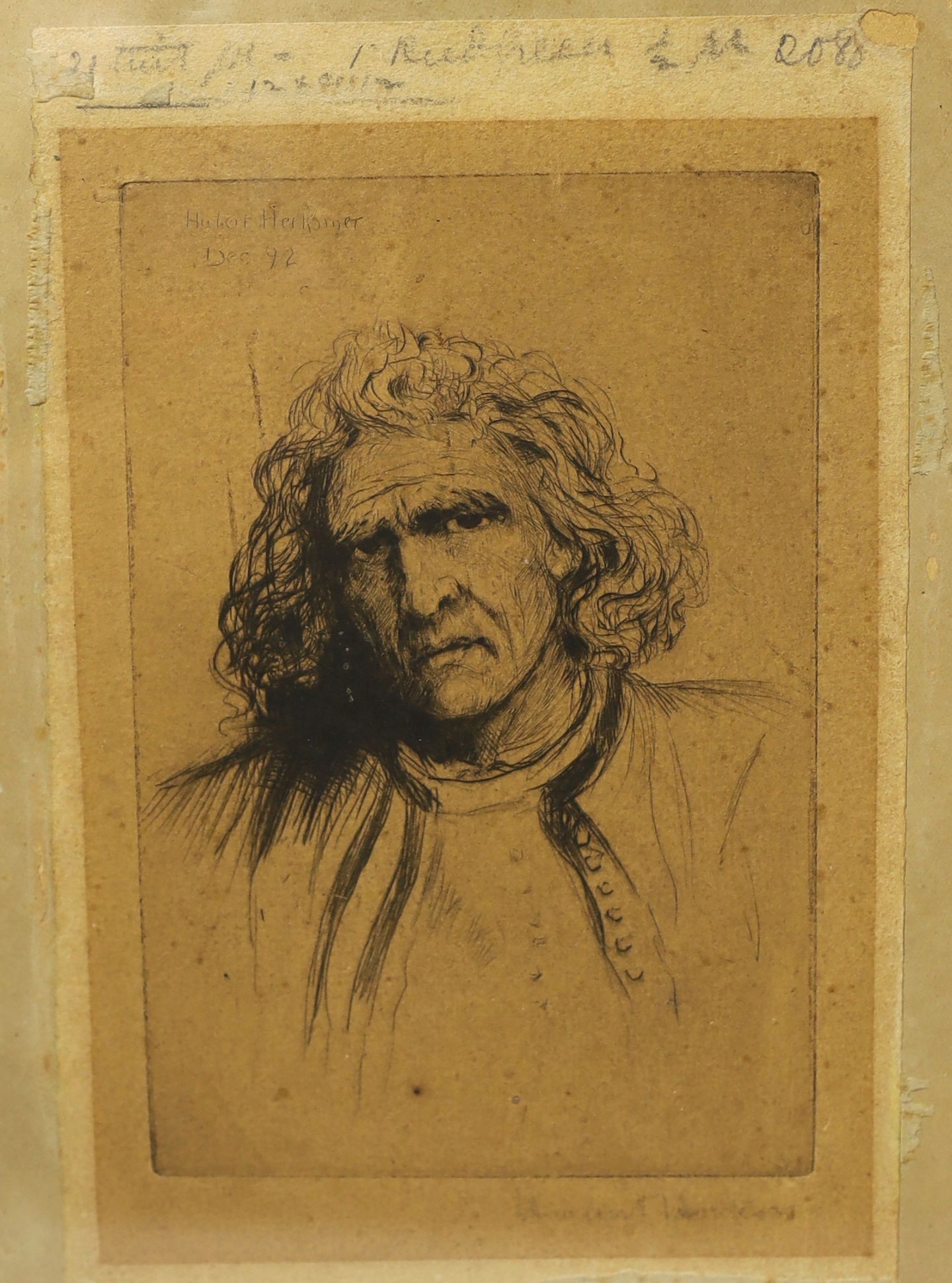 Sir Hubert von Herkomer | Self Portrait | MutualArt