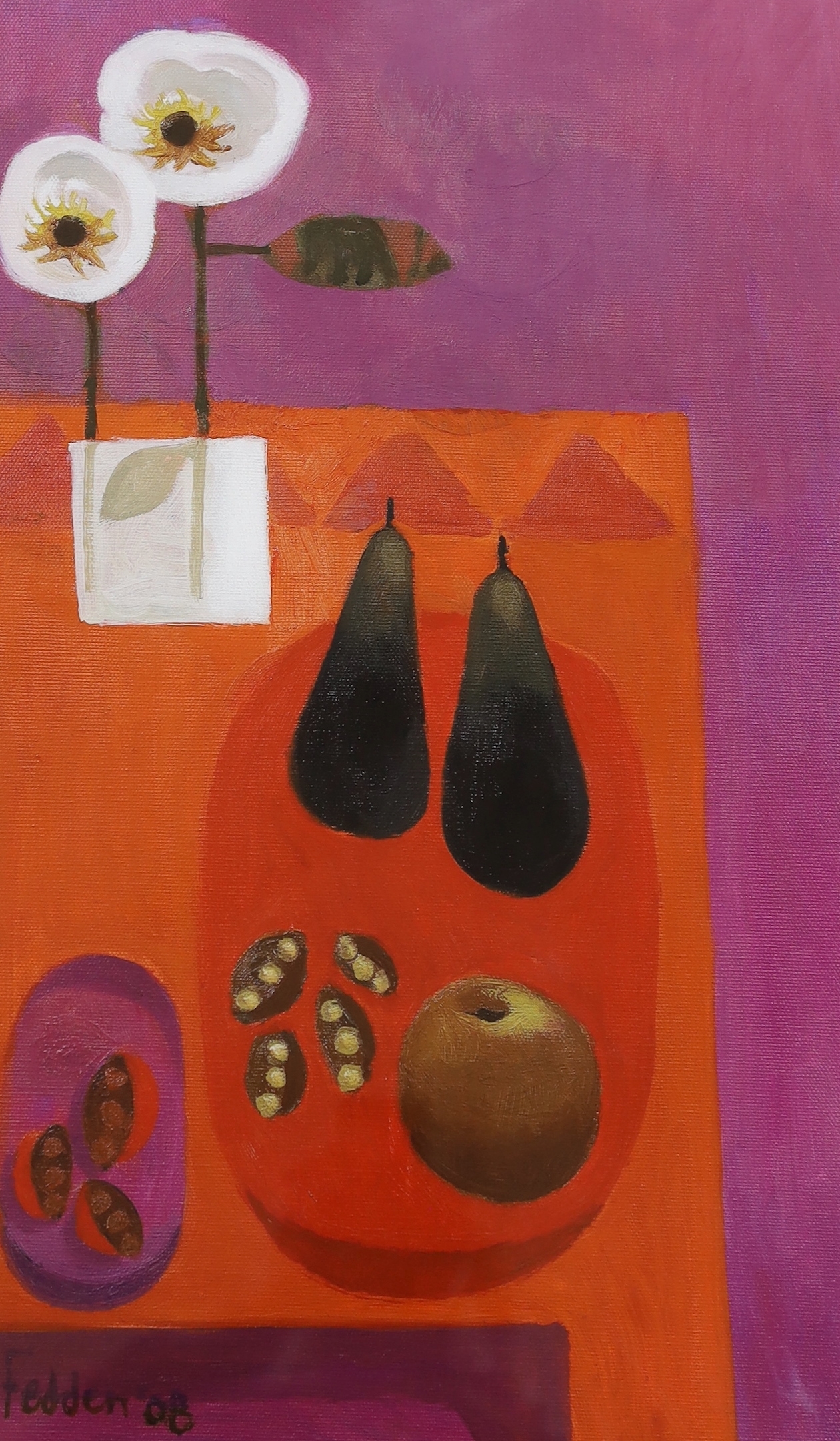 Mary Fedden | The Blue Table | MutualArt
