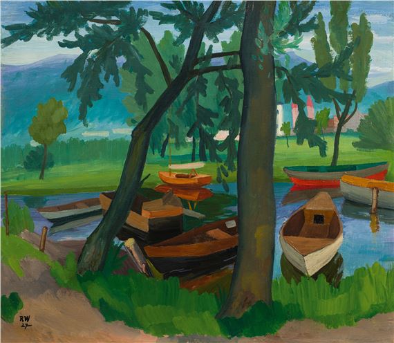 Rudolf Wacker | Bodenseelandschaft (1927) | MutualArt