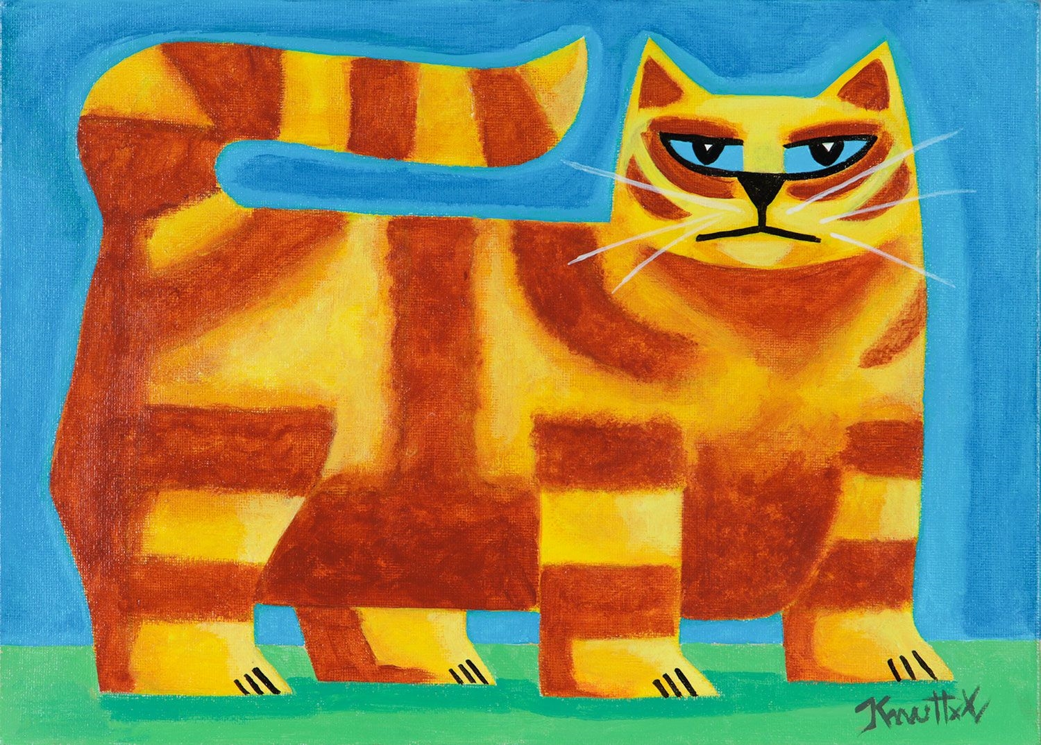 Graham Knuttel | GINGER THE CAT | MutualArt