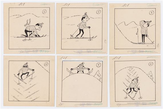 Zbigniew Lengren | Set of satirical drawings | MutualArt