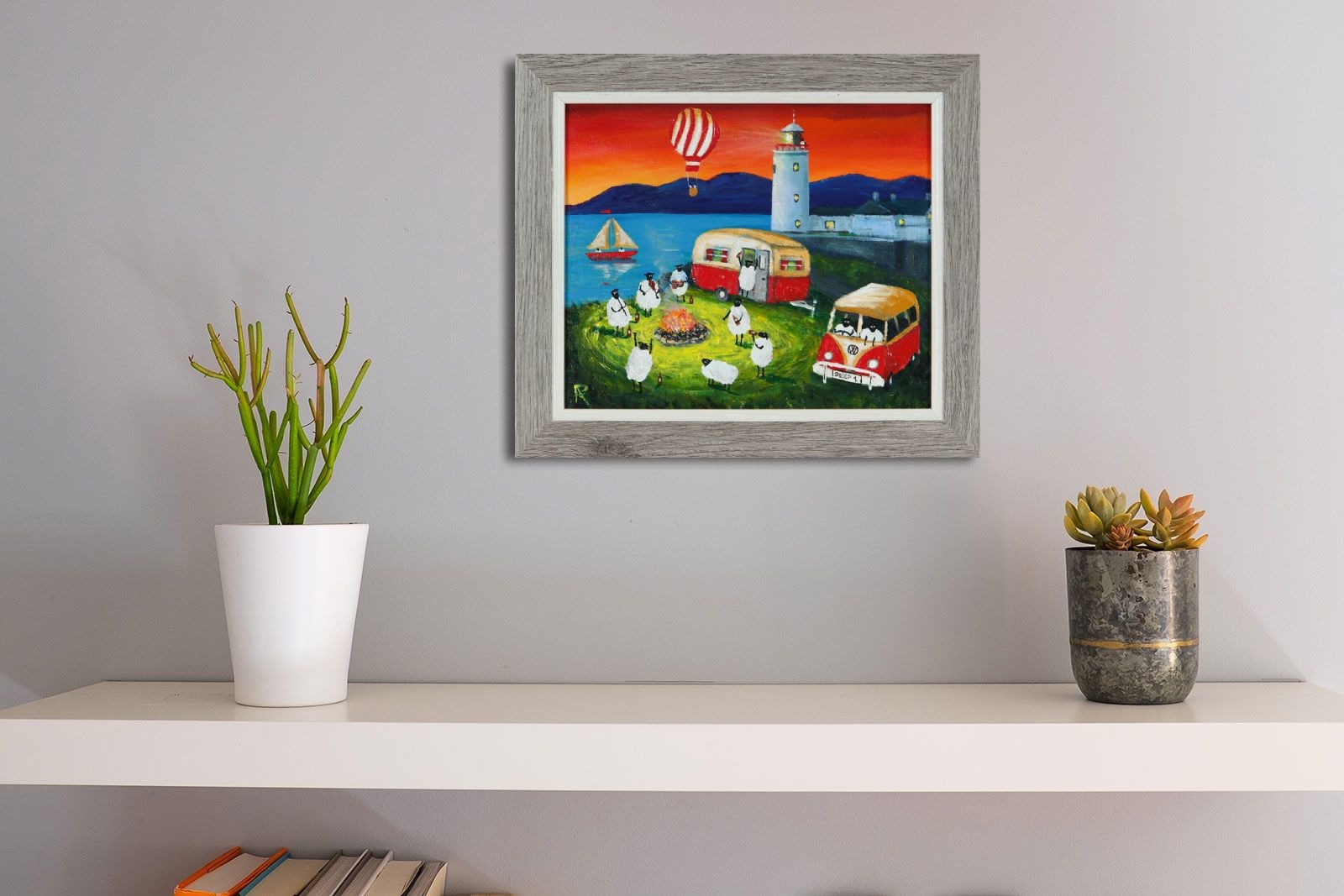 Andy Pat | ANDY PATS WANDERING SHEEP ON A TOUR OF FANAD HEAD | MutualArt