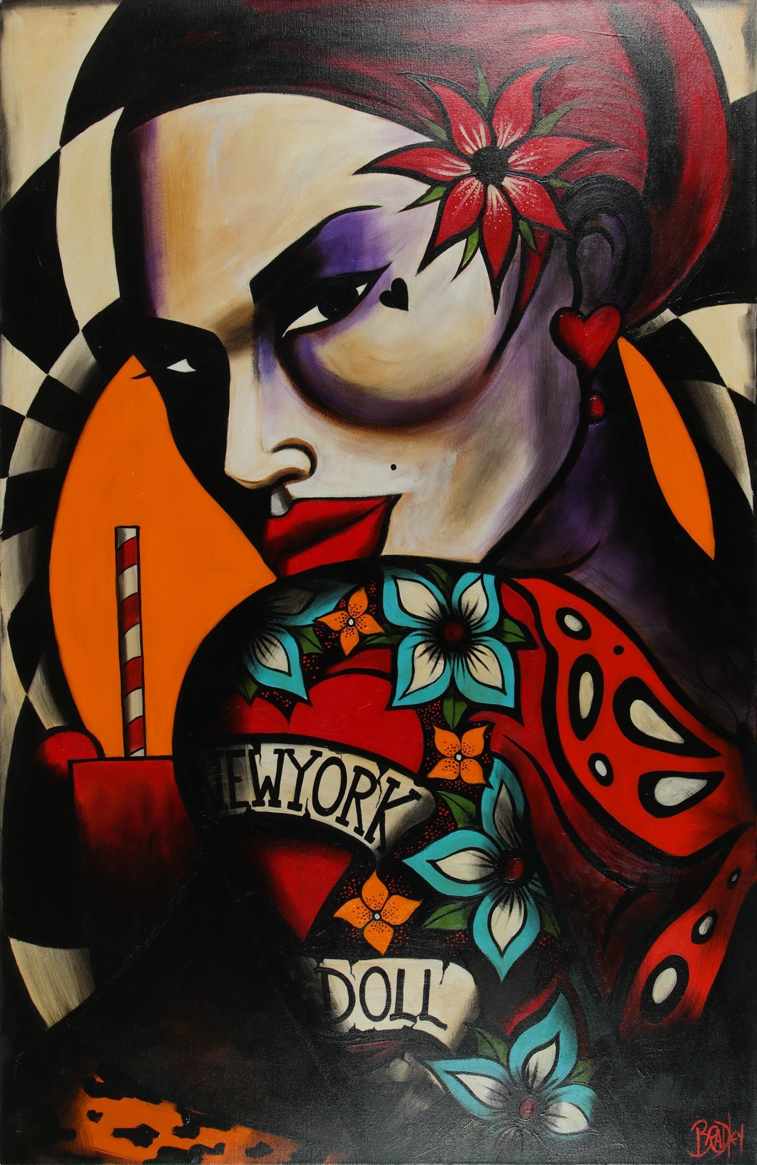 Terry Bradley | NEW YORK DOLL | MutualArt