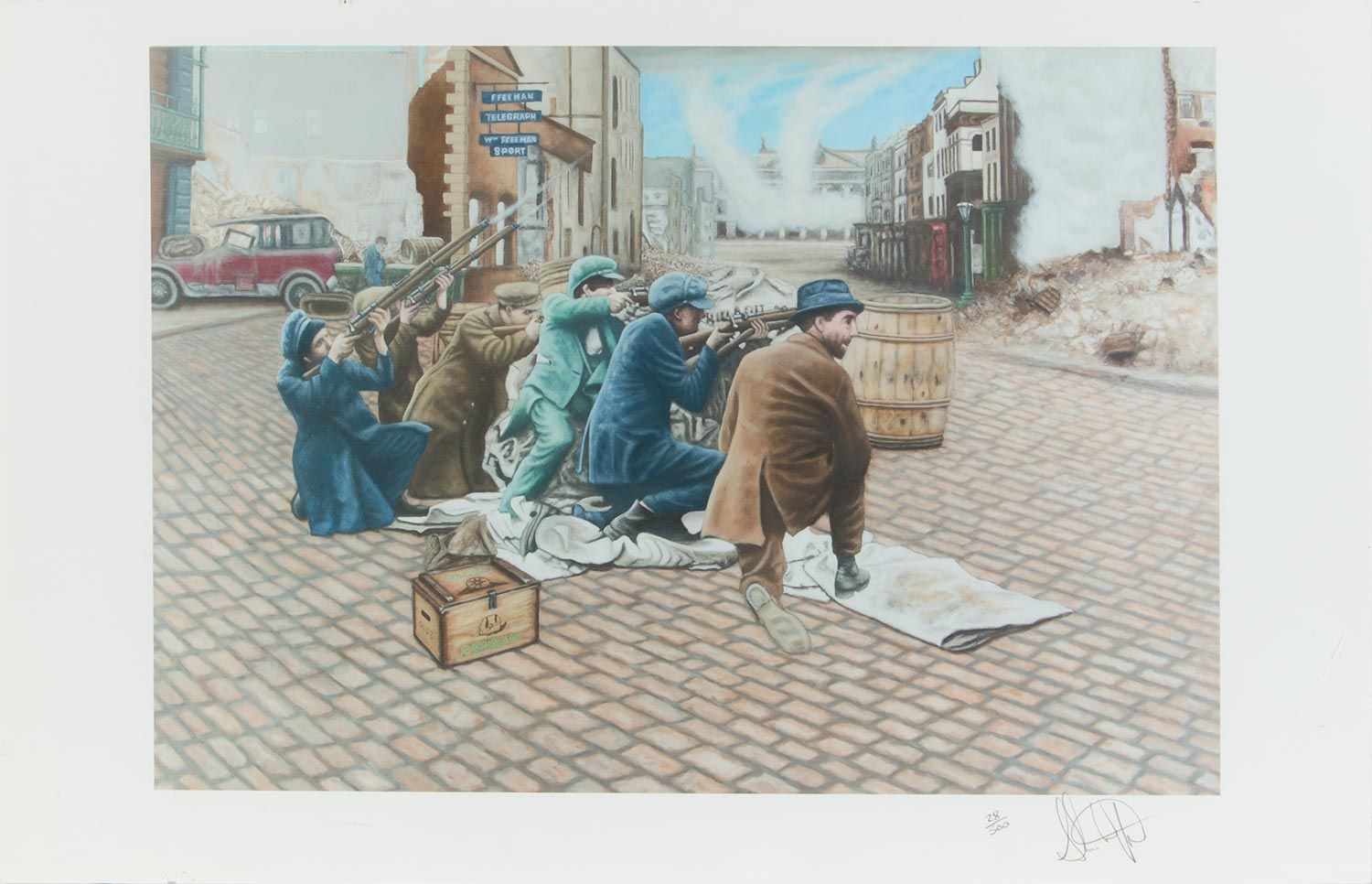 Adrian Wright | THE REBELLION, EASTER RISING GPO DUBLIN 1916 | MutualArt