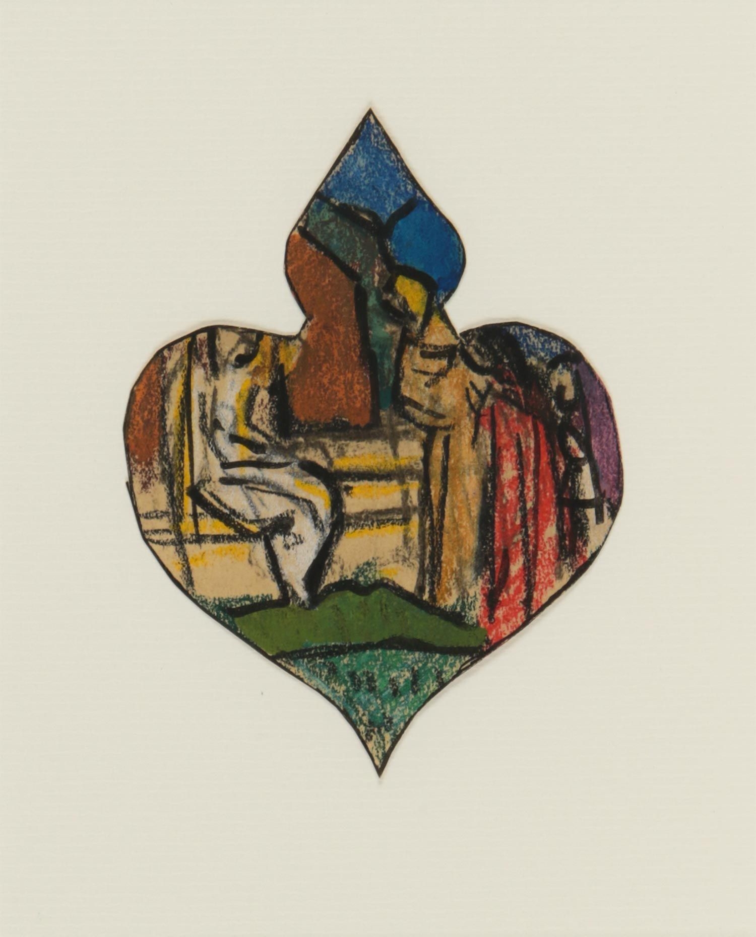 Evie Hone | STAINED GLASS WINDOW DESIGN II | MutualArt