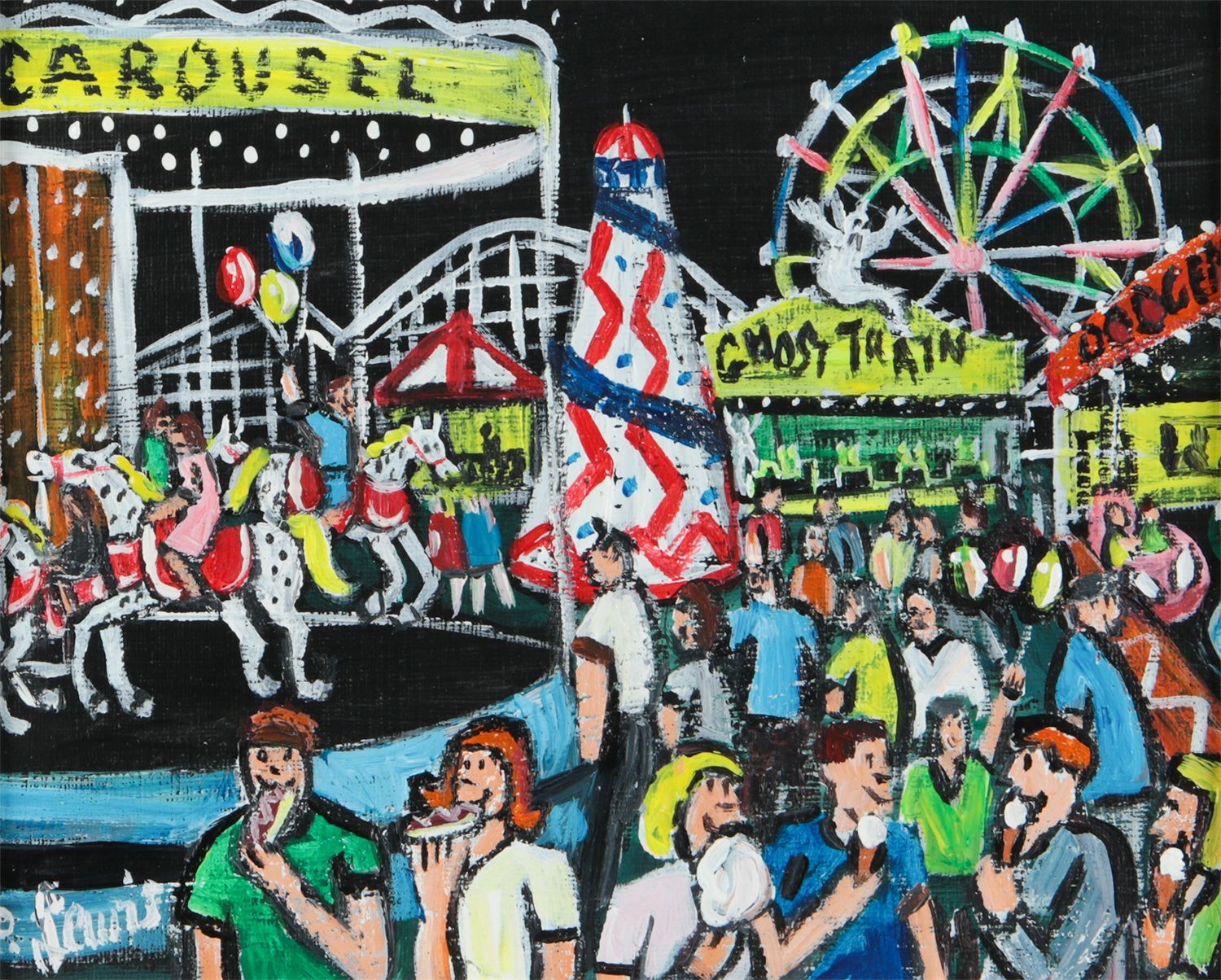 Phil Lewis | ALL THE FUN OF THE FAIR | MutualArt