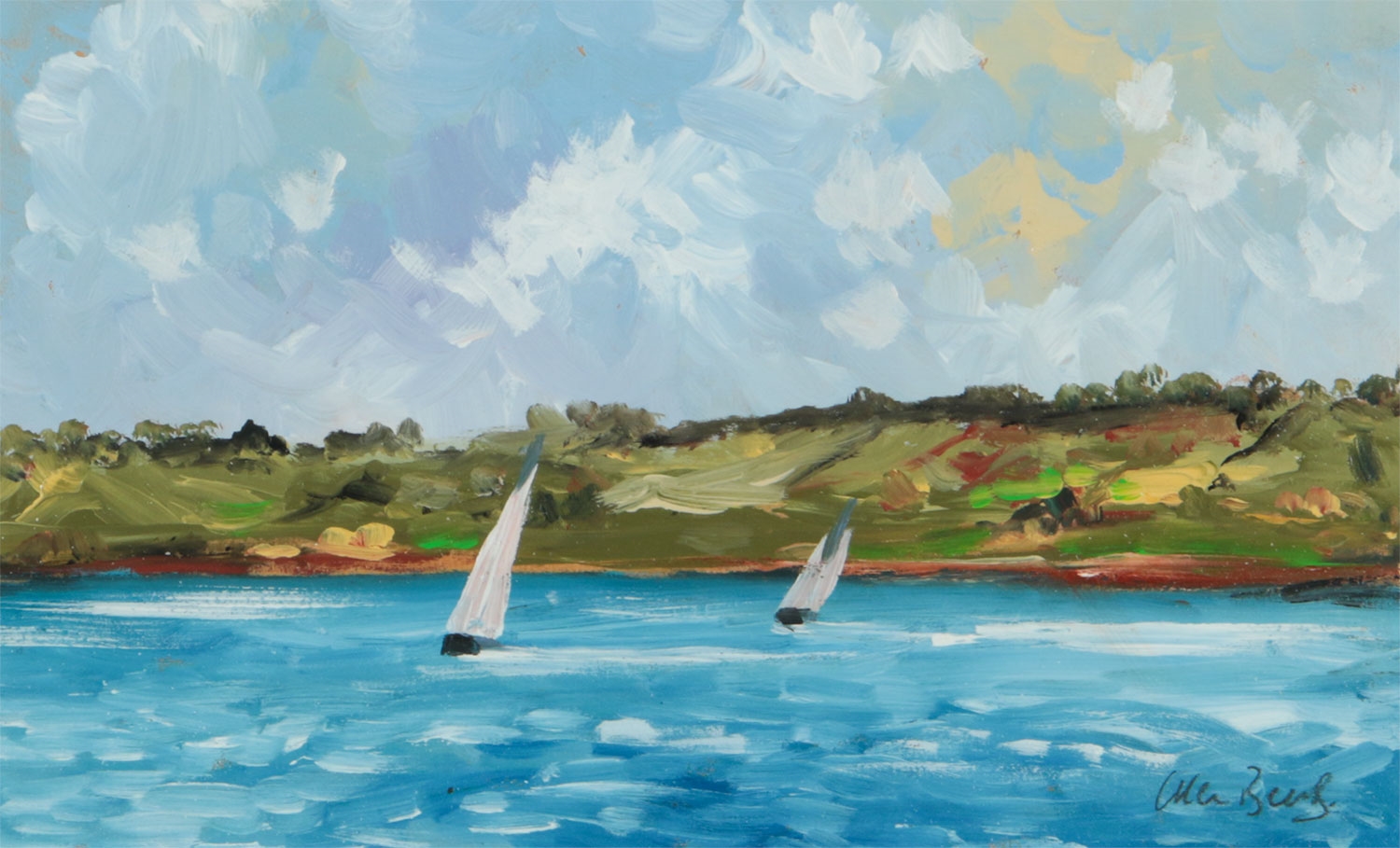 Alan Beers | SAILING ON STRANGFORD LOUGH | MutualArt