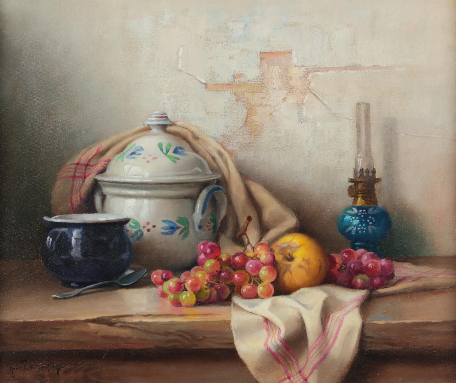 Robert Chailloux | STILL LIFE FRUIT BOWLS | MutualArt