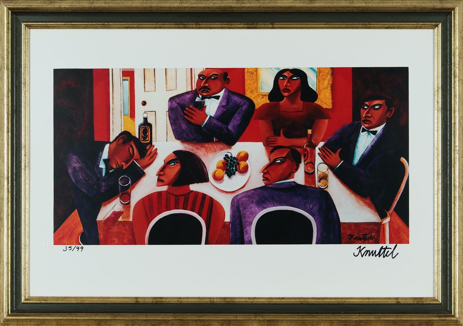 Graham Knuttel | THE DINNER PARTY | MutualArt