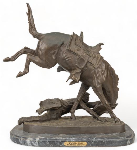 Frederic Remington | Wicked Pony | MutualArt