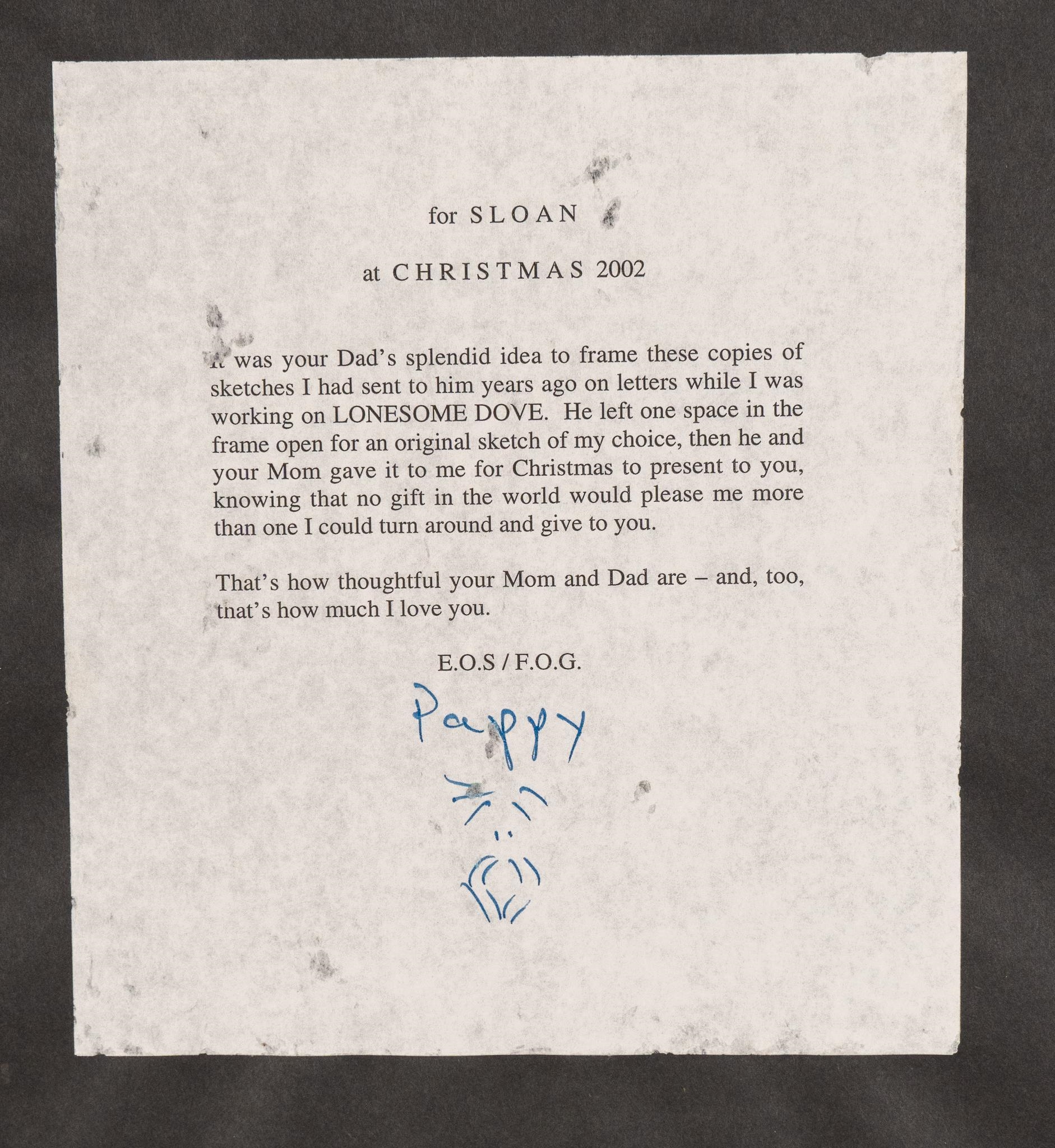 Bill Wittliff | reproduction collage collection of character sketches ...