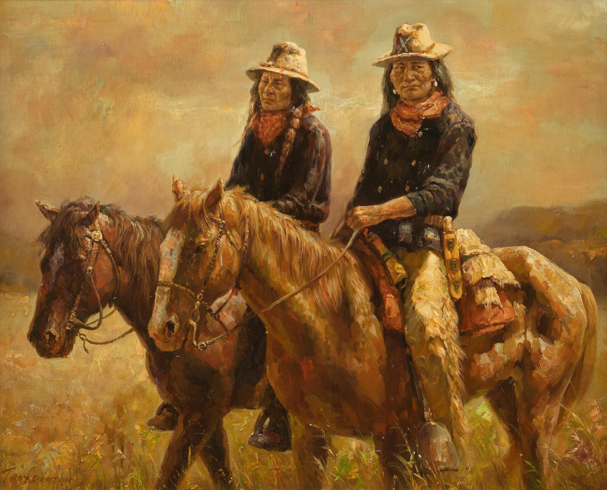 Troy Denton | Native American Warriors | MutualArt