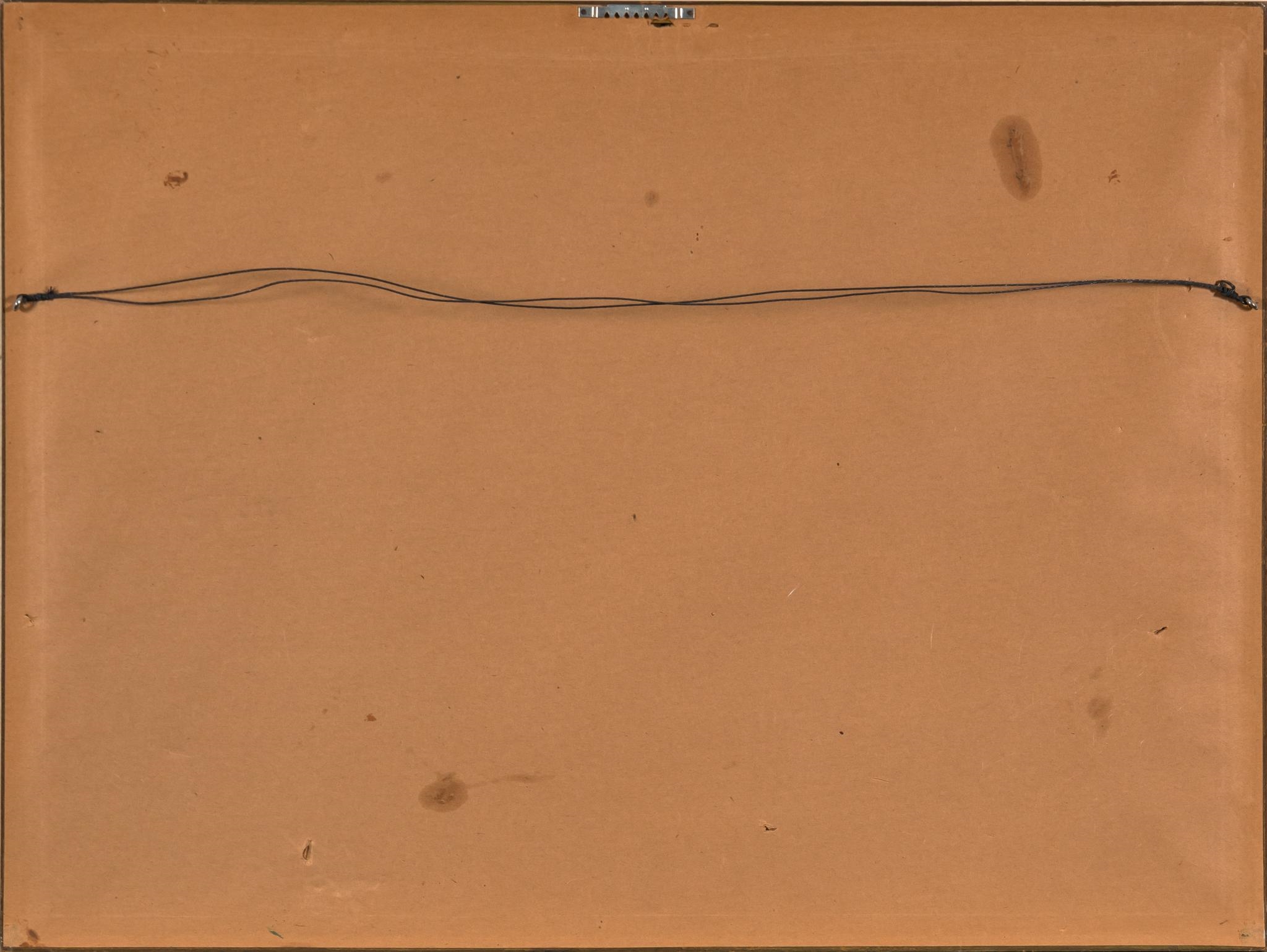 David Caton | Red Barn Watercolor | MutualArt