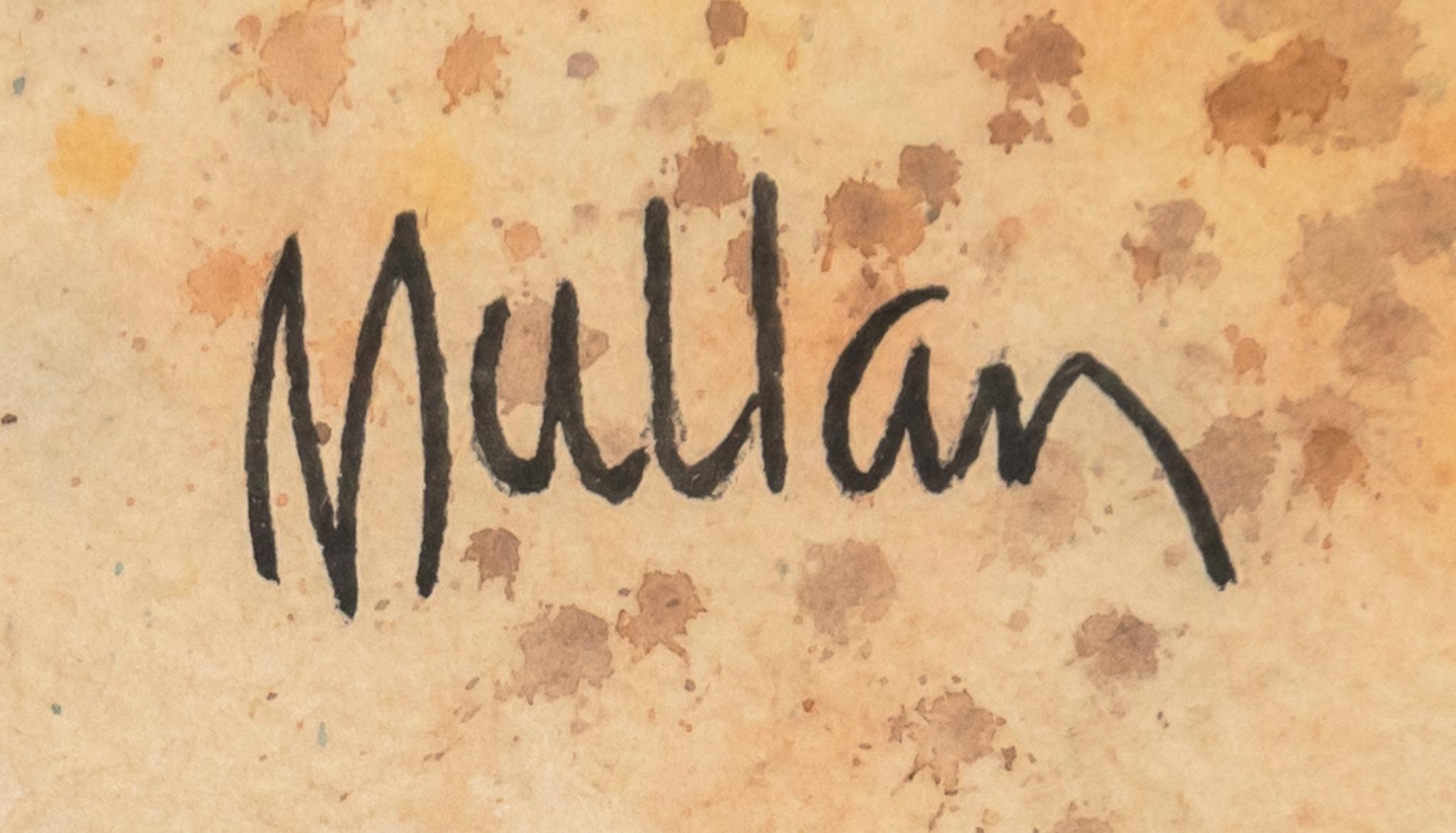 G. E. Mullan | Fountain with Doves | MutualArt