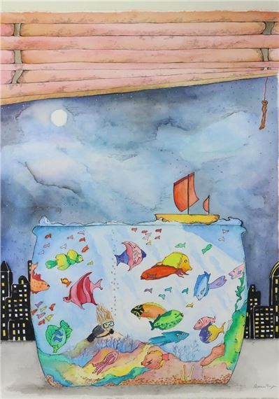 Linnea Pergola | Moon Light Night | MutualArt
