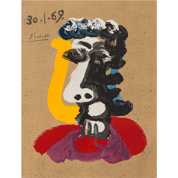 Pablo Picasso | PORTRAIT IN IMAGINATION (1969) | MutualArt