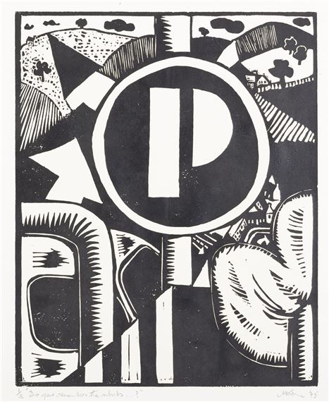 Michael Kane | Linocut print | MutualArt