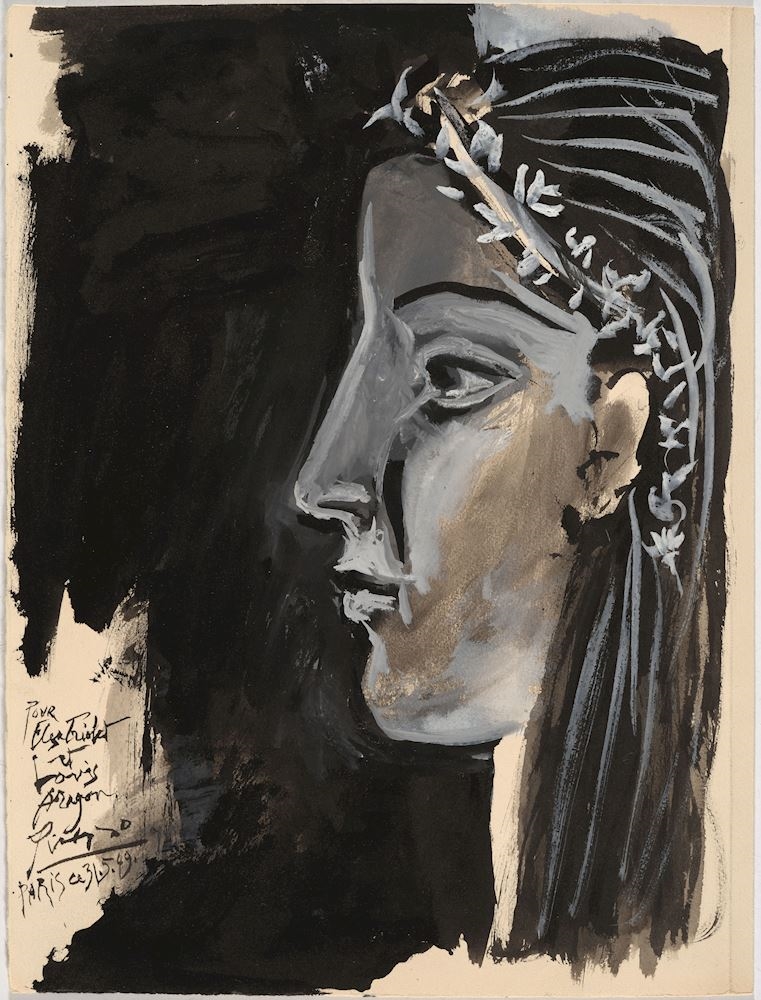 Pablo Picasso | Portrait Françoise Gilot (1949) | MutualArt