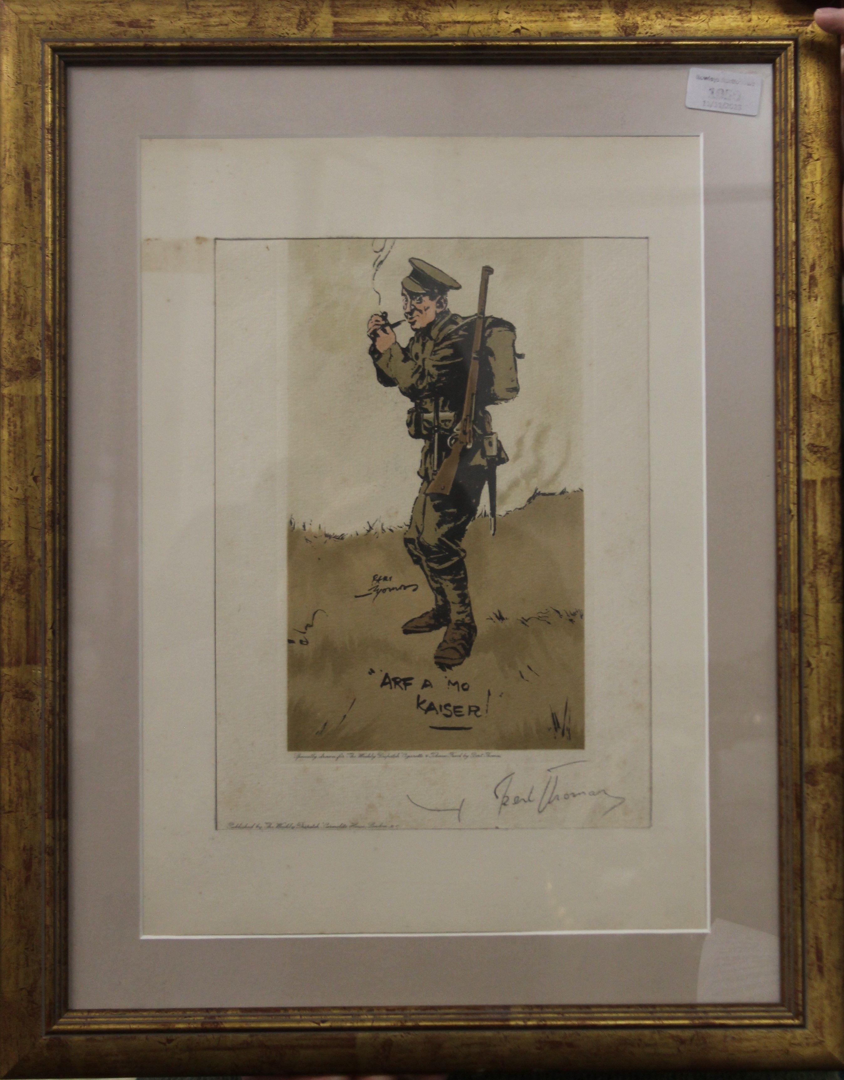 Bert Thomas | World War One | MutualArt