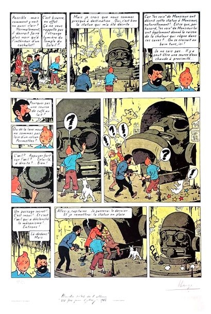 Hergé | WWF poster (1968) | MutualArt