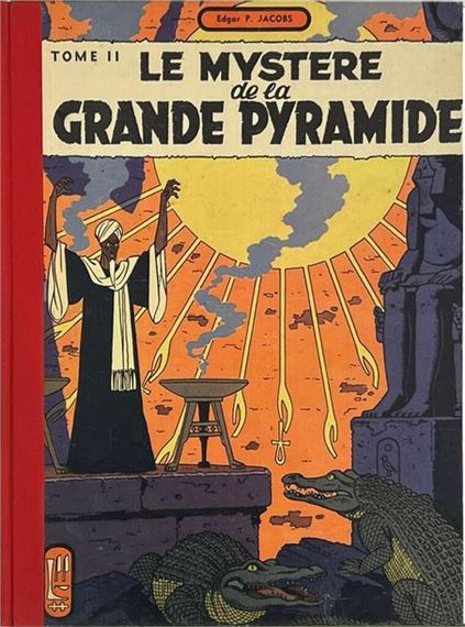 Edgar Pierre Jacobs | The Mystery of the Great Pyramid (1955) | MutualArt