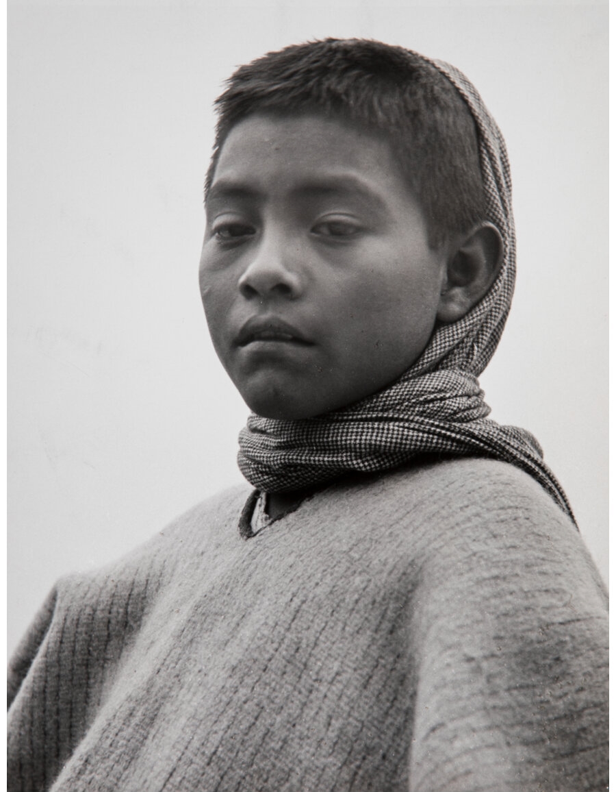 Reva Brooks | Indian Boy in the Fog Near San Cristobal De Las Casas ...