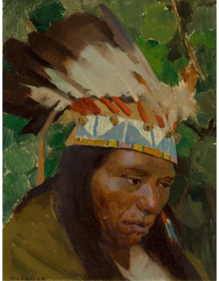 Eanger Irving Couse | Kachina Painter (1917) | MutualArt