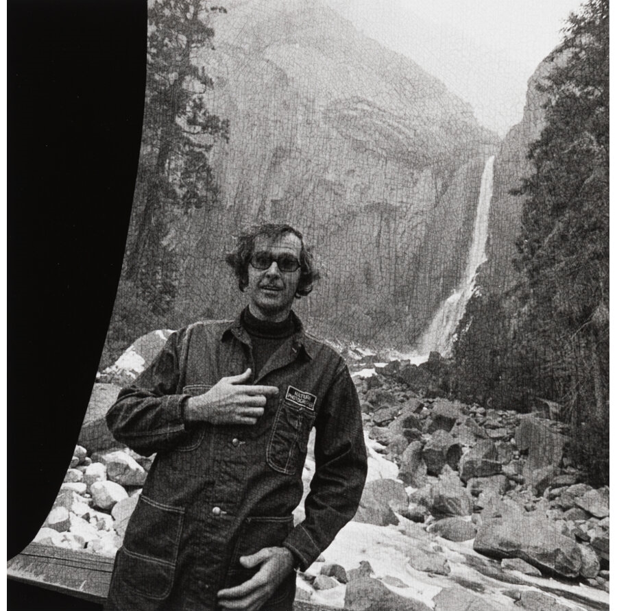 Jerry Uelsmann | Yosemite as a Backdrop! (1973) | MutualArt