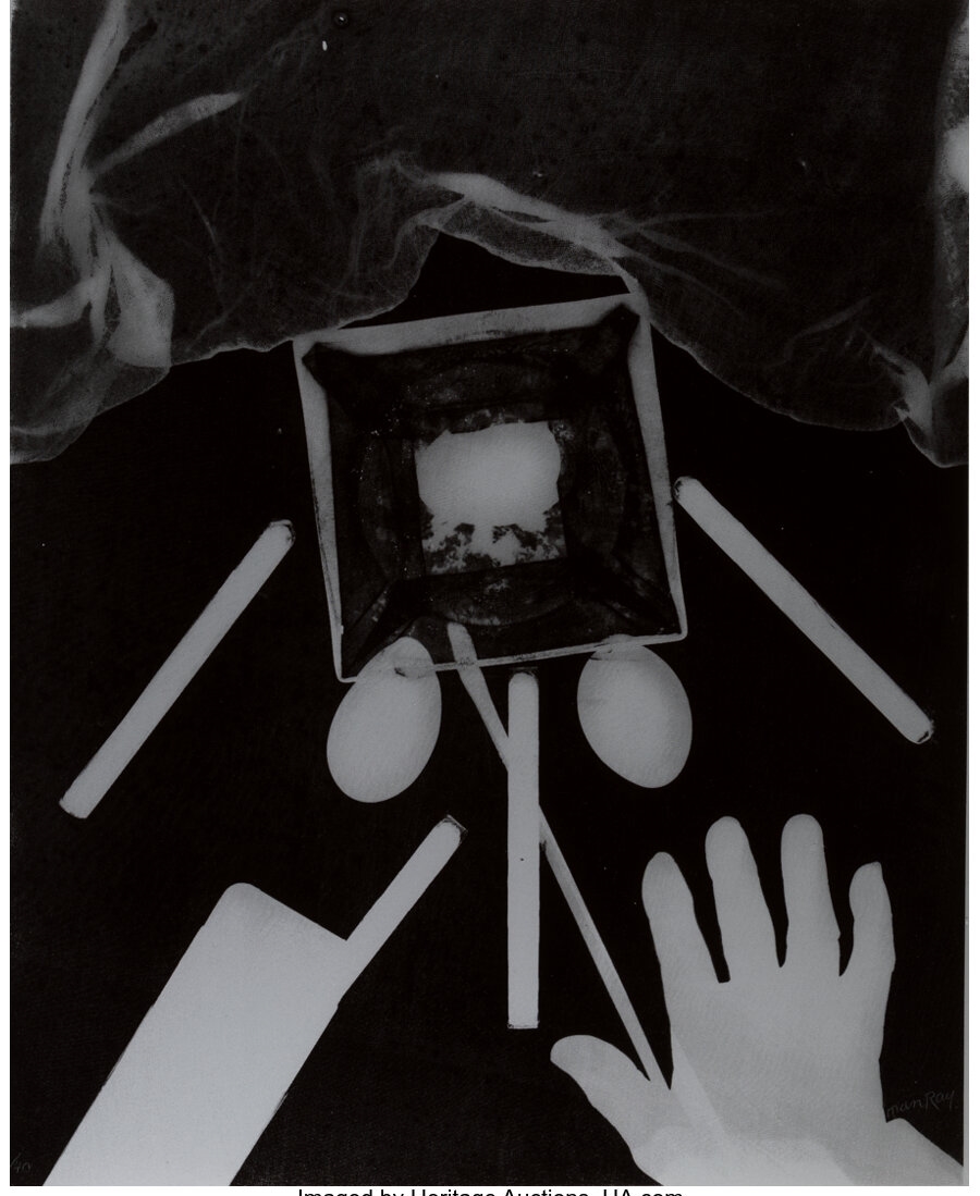 Man Ray | Self-Portrait with camera (1931) | MutualArt