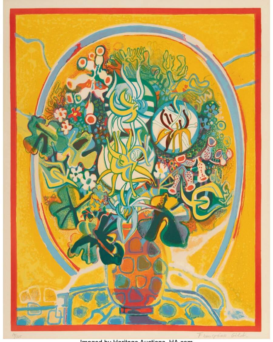 Françoise Gilot | A live study of Laetitia (1972) | MutualArt