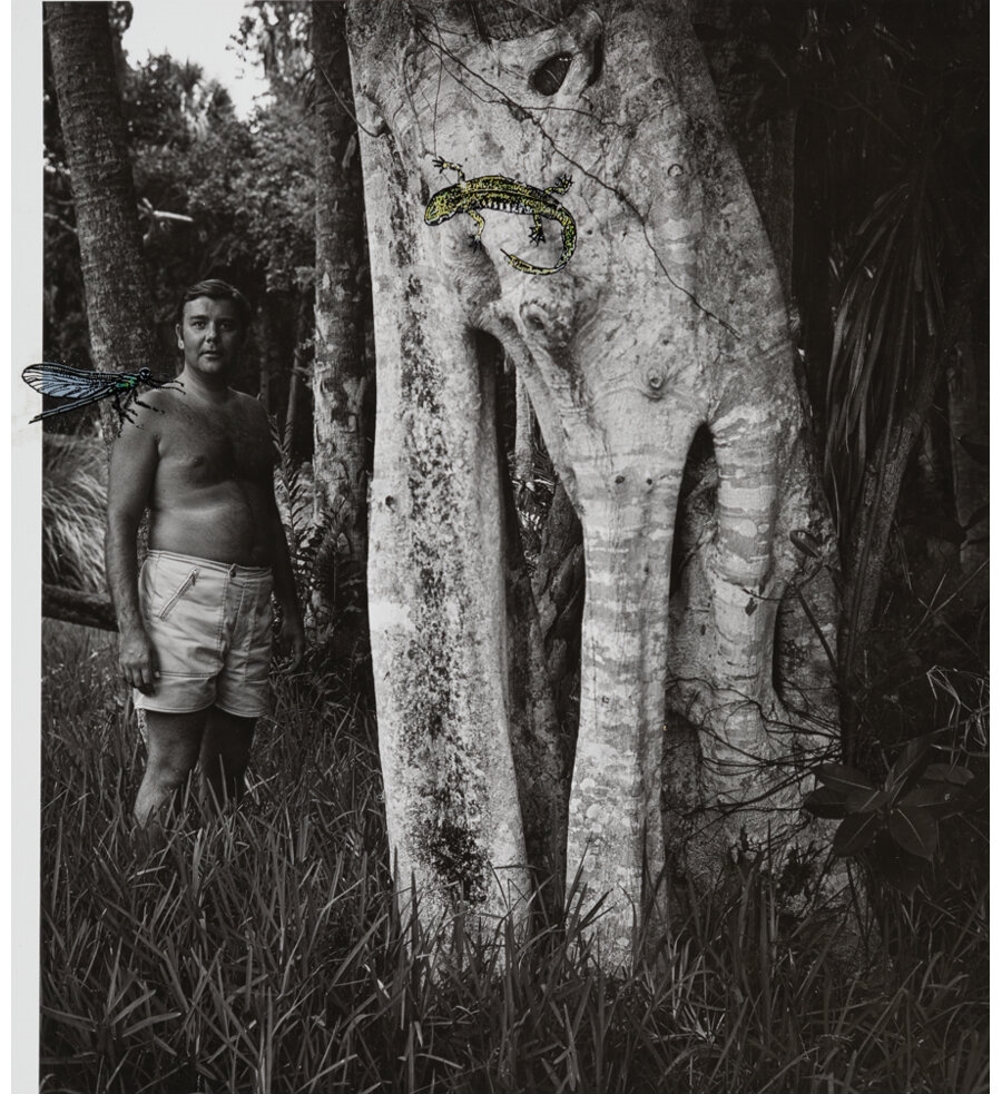 Jerry Uelsmann | Two Portraits of Peter Bunnell (1973) | MutualArt
