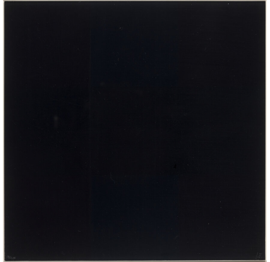 Ad Reinhardt | Untitled (Black Square) (1966) | MutualArt
