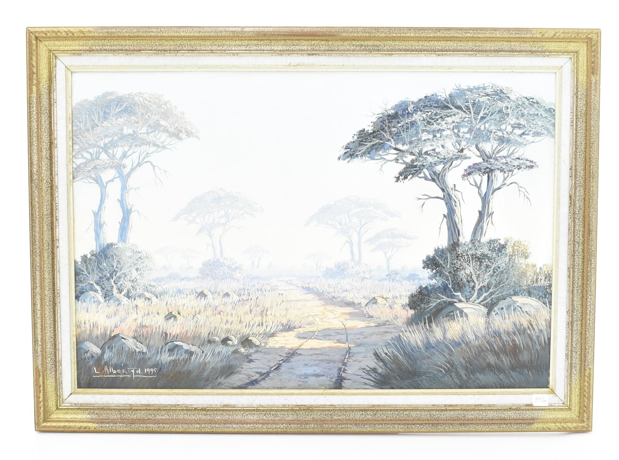 Leslie-John Albertyn | Road through bushveld (1995) | MutualArt