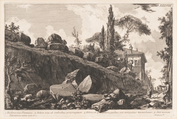 Giovanni Battista Piranesi | Rudera viae Flaminiae (1720) | MutualArt