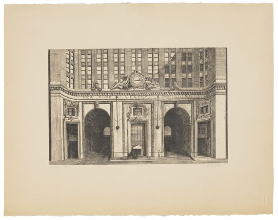 Richard Haas | New York Central (1974) | MutualArt