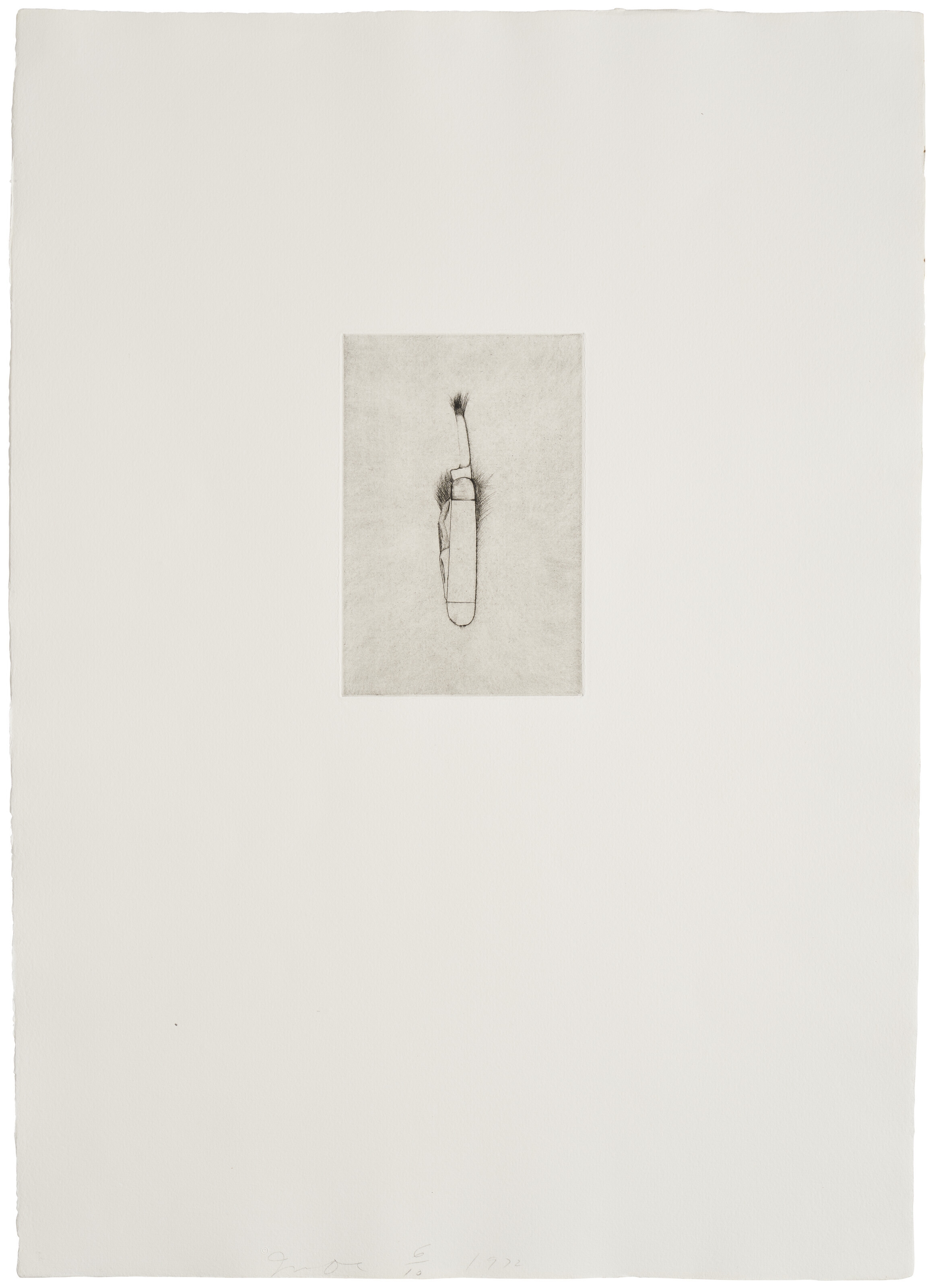 Jim Dine | Thirty Bones of My Body (1972) | MutualArt
