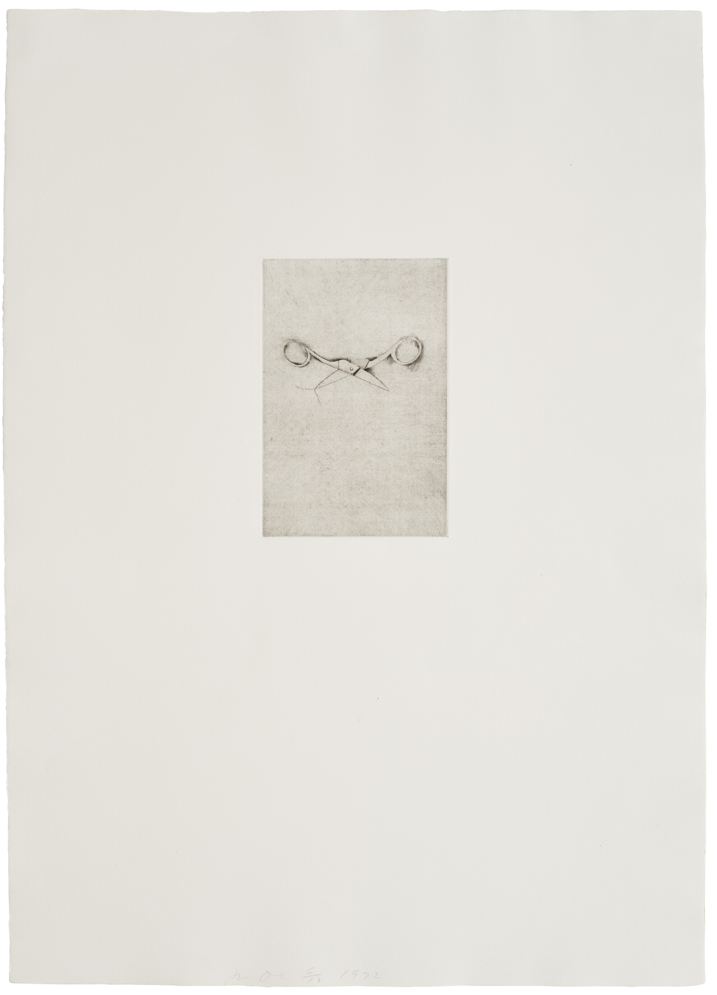 Jim Dine | Thirty Bones of My Body (1972) | MutualArt